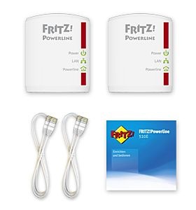 dLAN-Adapter FRITZ!Powerline 510E 2er Set - Lauscha Wiegand
