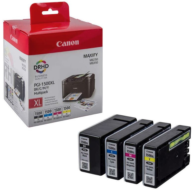 Tinte Canon PGI-1500XL C/M/Y/BK 4er Multipack - Lauscha Wiegand