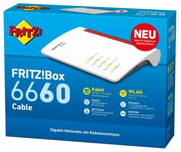 FRITZ!Box 6660 Cable AVM - Lauscha Wiegand